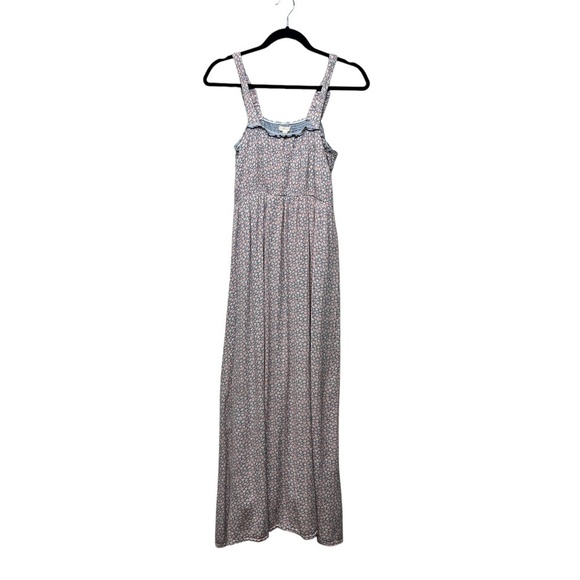 Sim & Sam | Dresses | Sim Sam Womens Babydoll Dress Medium Maxi Floral ...